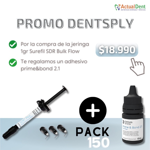 Restauración y Rehabilitación Dentsply SIN STOCK - Pack 150 - Compra ...